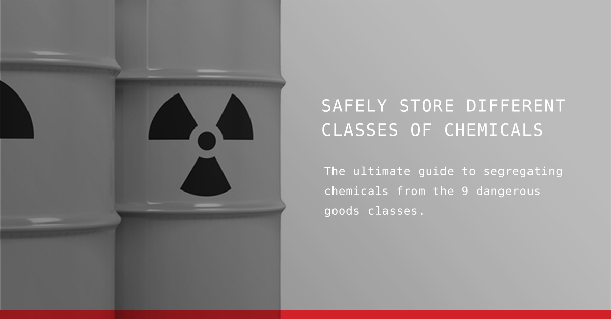 How to segregate incompatible classes of dangerous goods How to segregate incompatible classes of dangerous goods